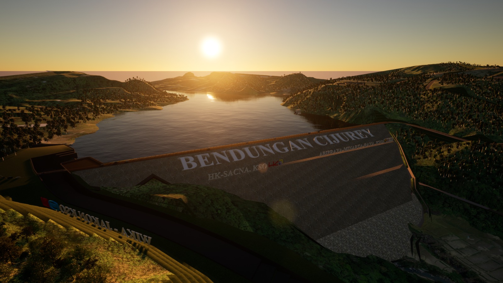 Bangun Bendungan Cijurey, Brantas Abipraya Siapkan Penangkal Banjir di Karawang | Brantas Abipraya